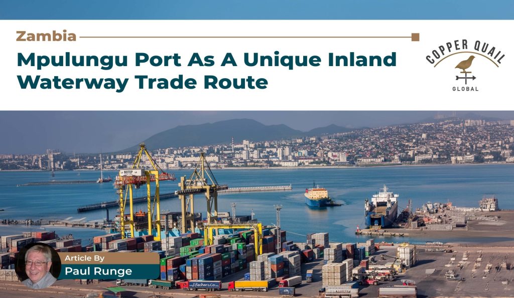1 - Zambia Mpulungu Port As A Great, Unique Inland Waterway Trade Route ...
